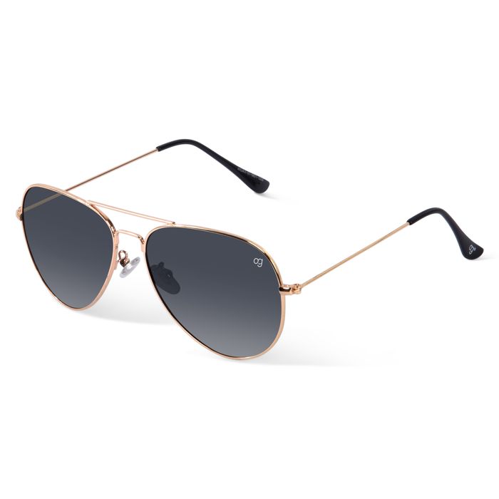Buy Shockpilot Golden Aviator Polarized Sunglasses - Woggles
