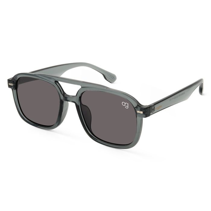 Buy Grey Aviator UV Protection Sunglasses - Woggles