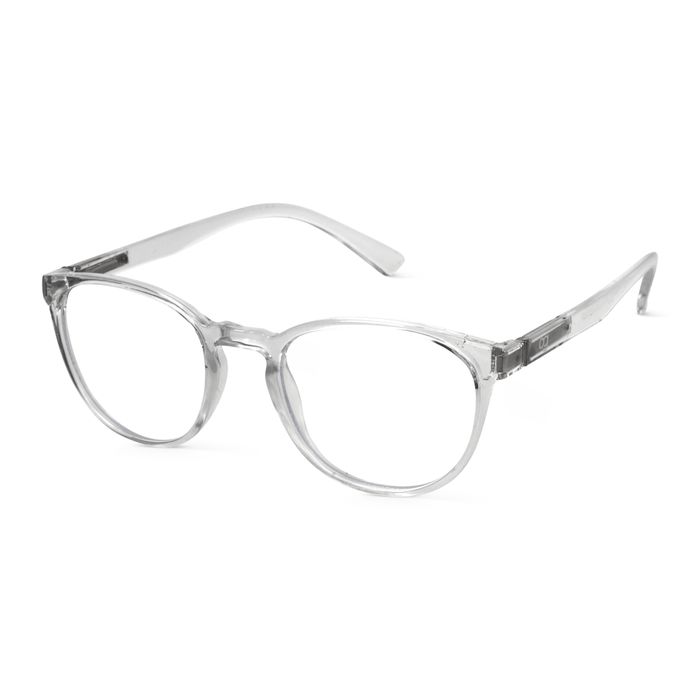 Buy Noctra Transparent Round Blue Screen Sunglasses ? Woggles